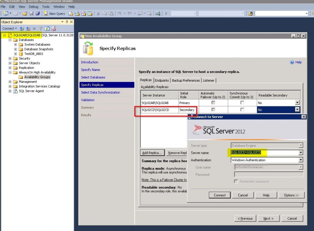 How To Setup Multi Site Sql 2012 Alwayson Cluster With Two Fcis Across Datacenters Blog